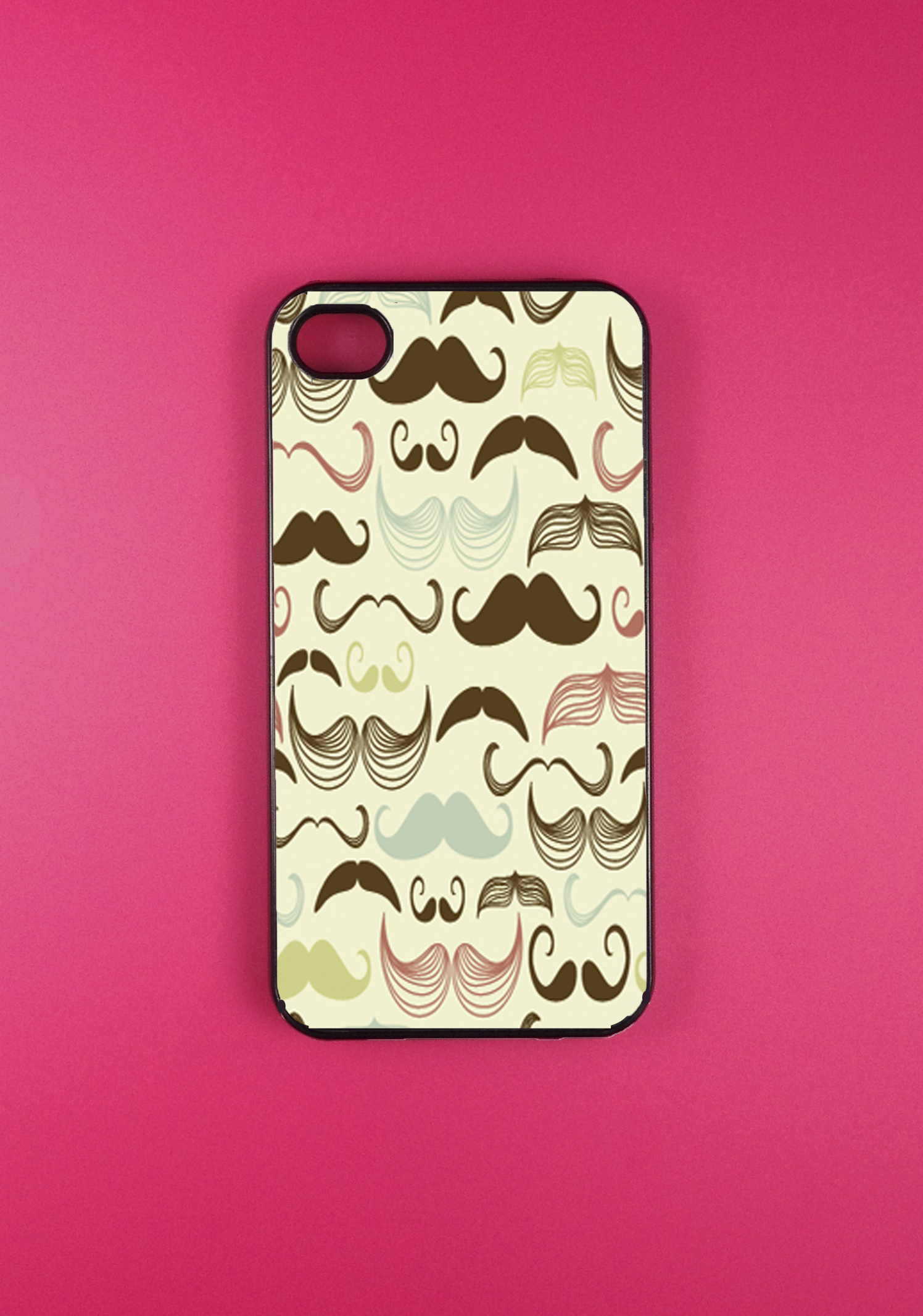 Iphone 4 Case - Multi Mustache Iphone Case,iphone 4s Case on Luulla